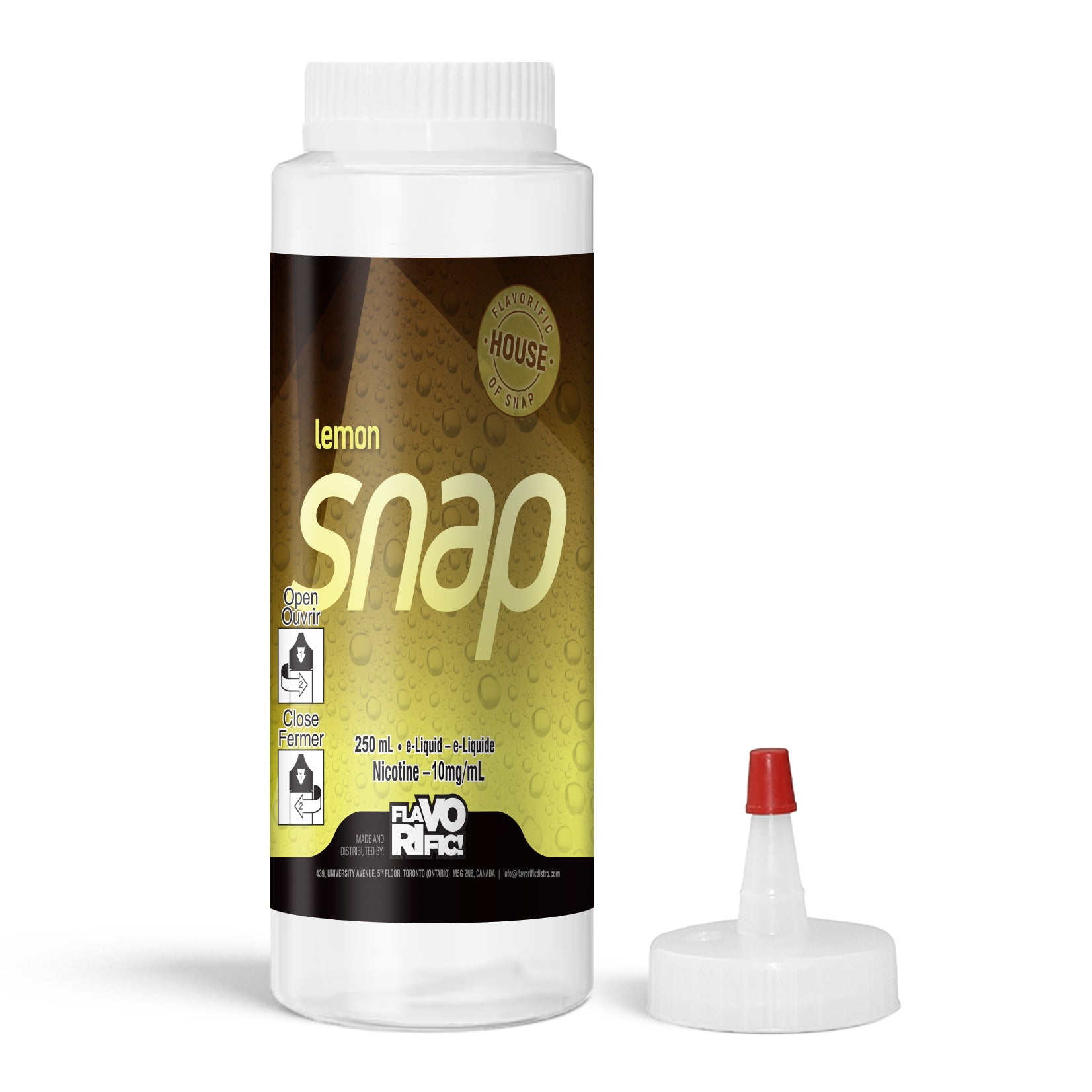 House Of Snap Salt - Lemon Iced Tea (250mL) – Flavorific Shop