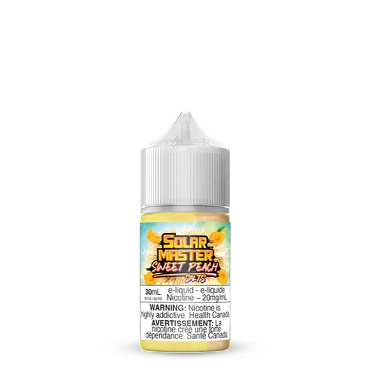 Solar Master Salt - Sweet Peach (30mL) – Flavorific Shop