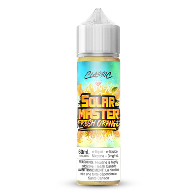 Solar Master - Fresh Orange (60mL) – Flavorific Shop